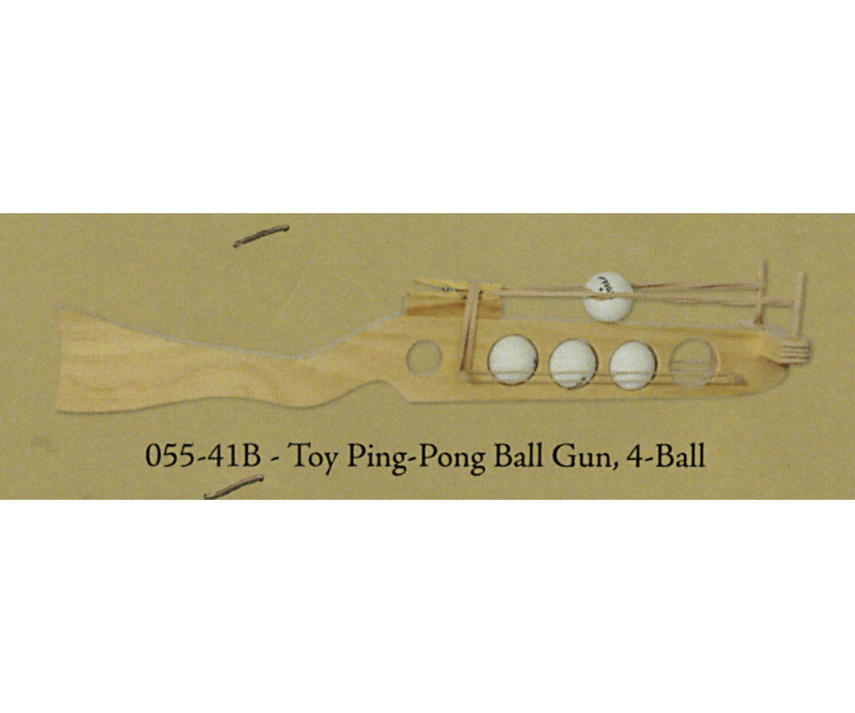 Toy Ping Pong Gun - 4 Ball | Stutzman's Amish Furniture