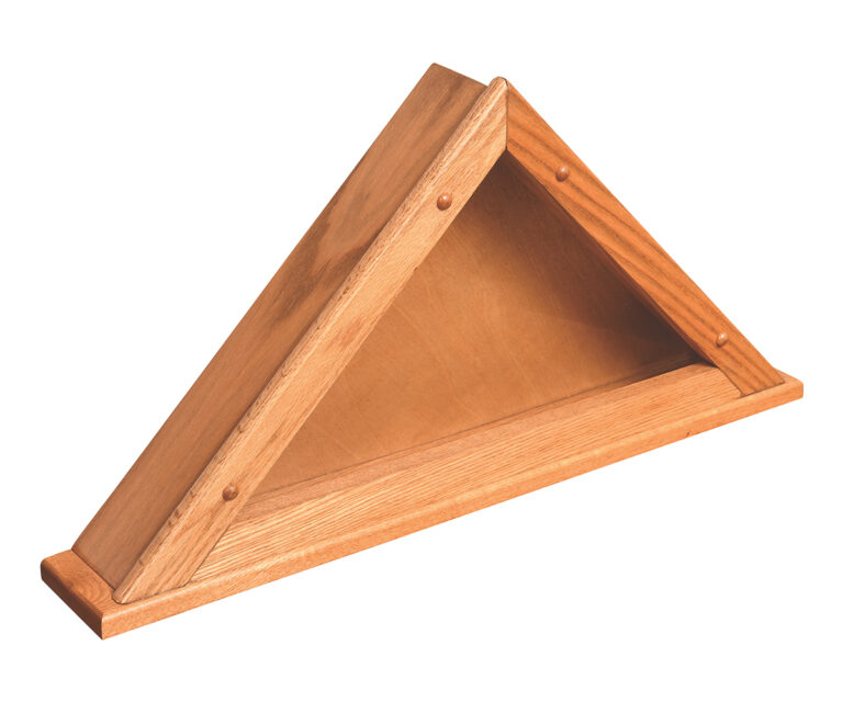 Amish Made Flag Displays | Stutzman's Amish Furniture | Polson, Montana