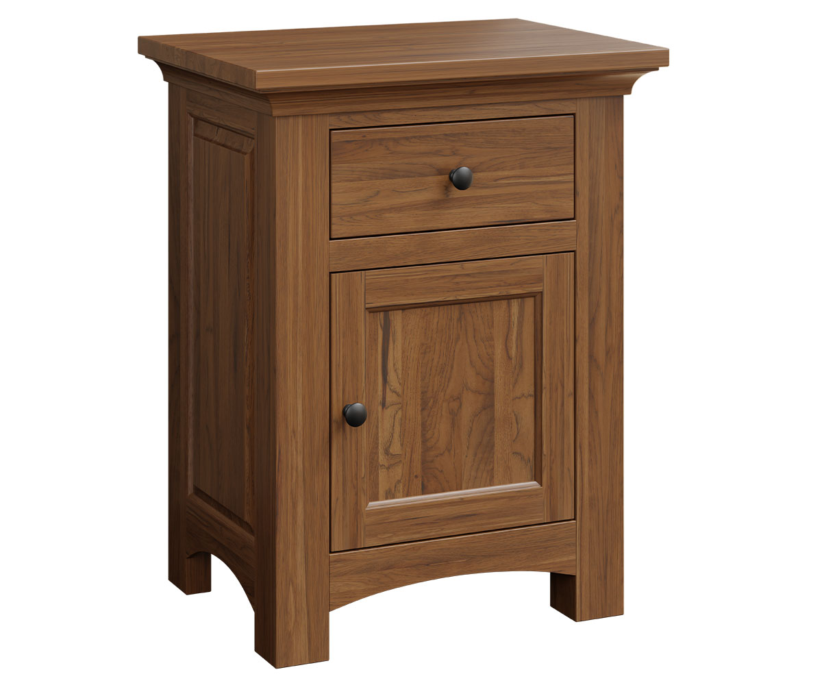 Abby 1 Drawer 1 Door Nightstand | Stutzman's Amish Furniture