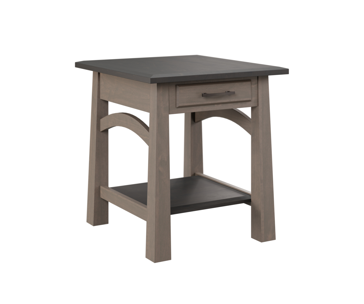 Bow Madison End Table | Stutzman's Amish Furniture
